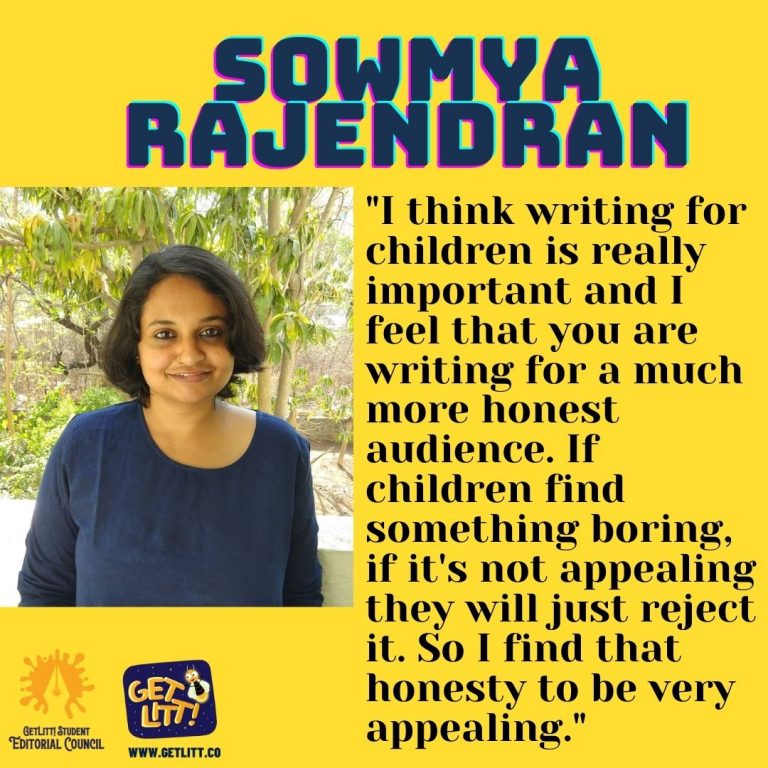 Author Sowmya Rajendran: Changing the World One Book at a Time - GetLitt!